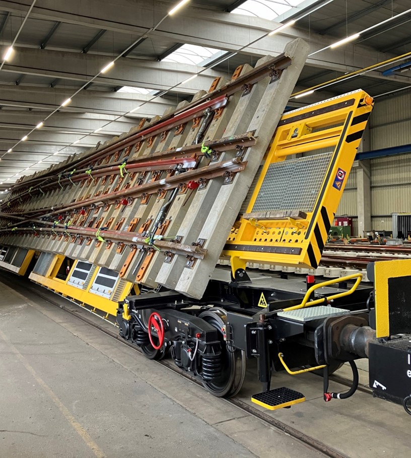 Fast turnout installation | Vossloh Topic Lounge